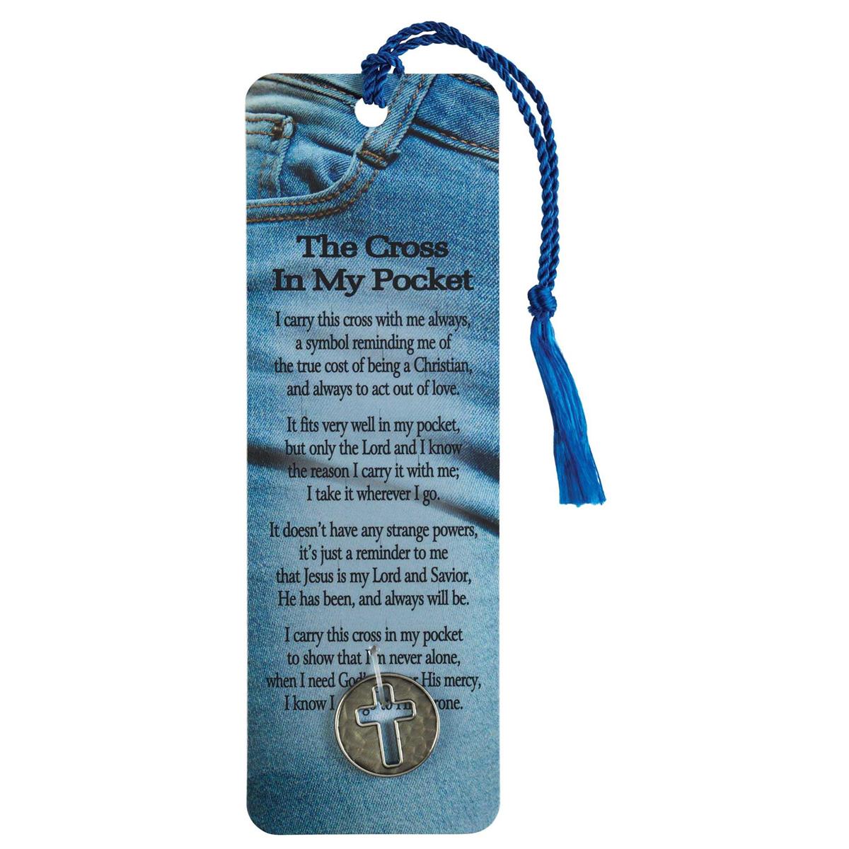 Bookmark - Christian - "I carry this cross with me..." – The ...