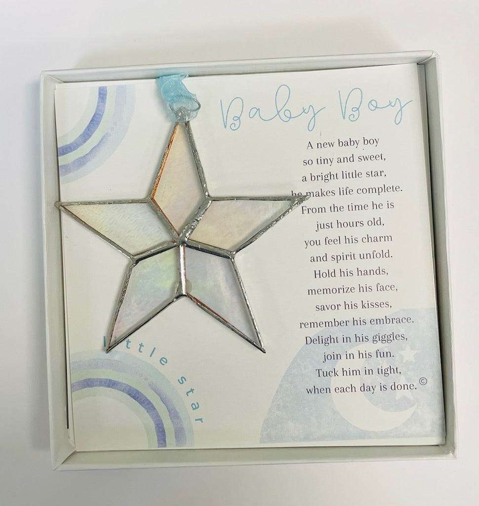 Ornament - New Baby - "Little Star" - Girl/Boy Variations – The ...