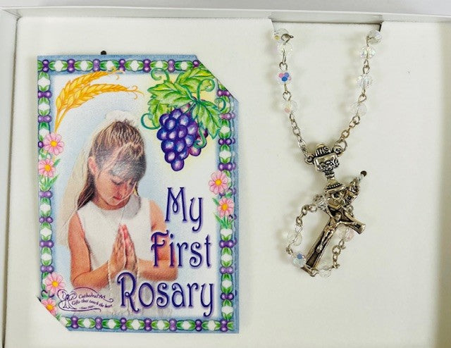 Rosary-Girl 1st Communion Rosary – The Remembrance Center