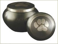 Pet Urn ~ Odyssey Slate Paw Print – The Remembrance Center