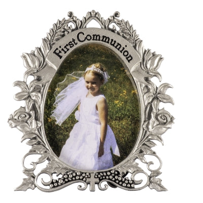 Frame-1st Communion Oval Frame – The Remembrance Center
